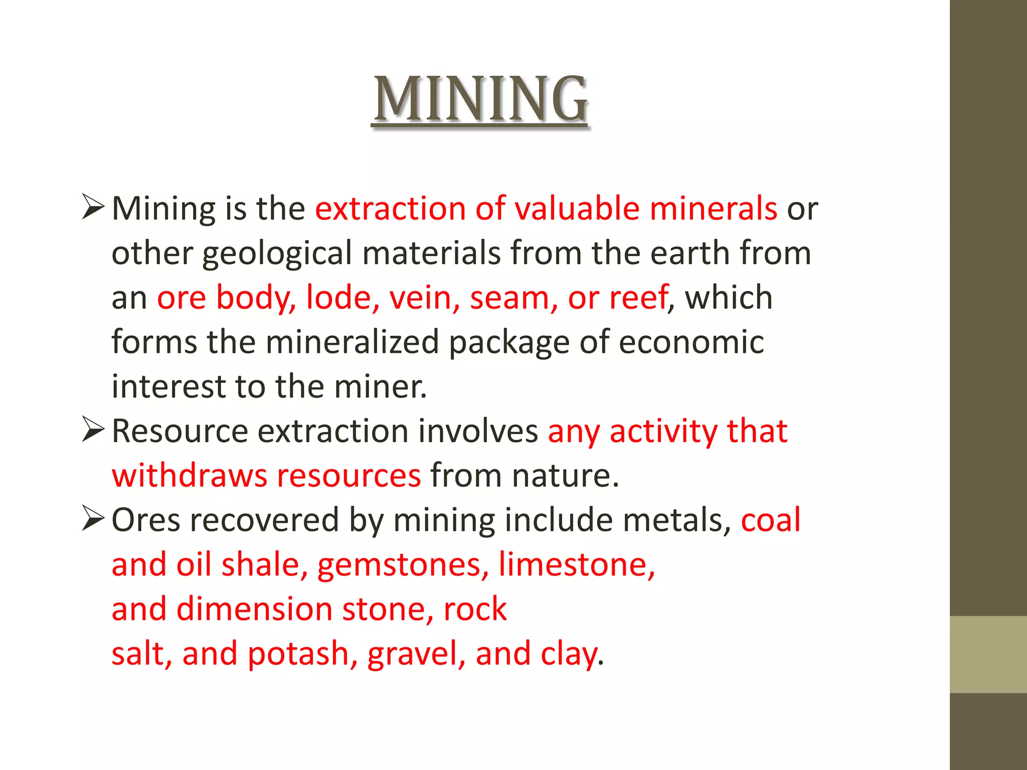 Land resources (forest and minerals) & biodiversity | PPTX ...