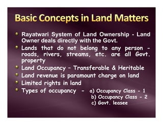 Land Rights | PPT