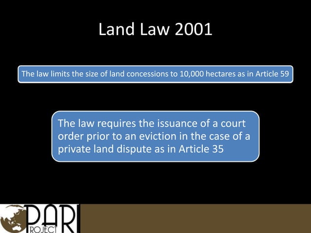 Issues in Cambodia: Land Rights | PPTX