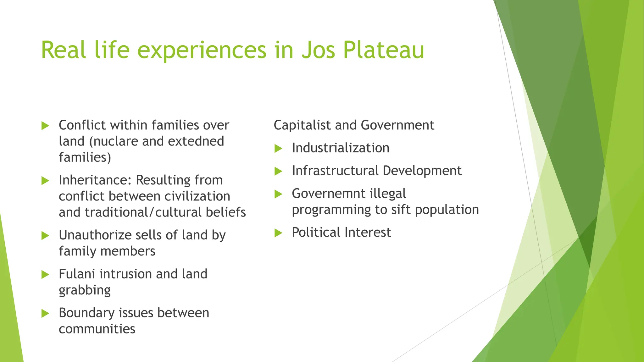 Land Rights Issues Nuhu Yakubu | PPT