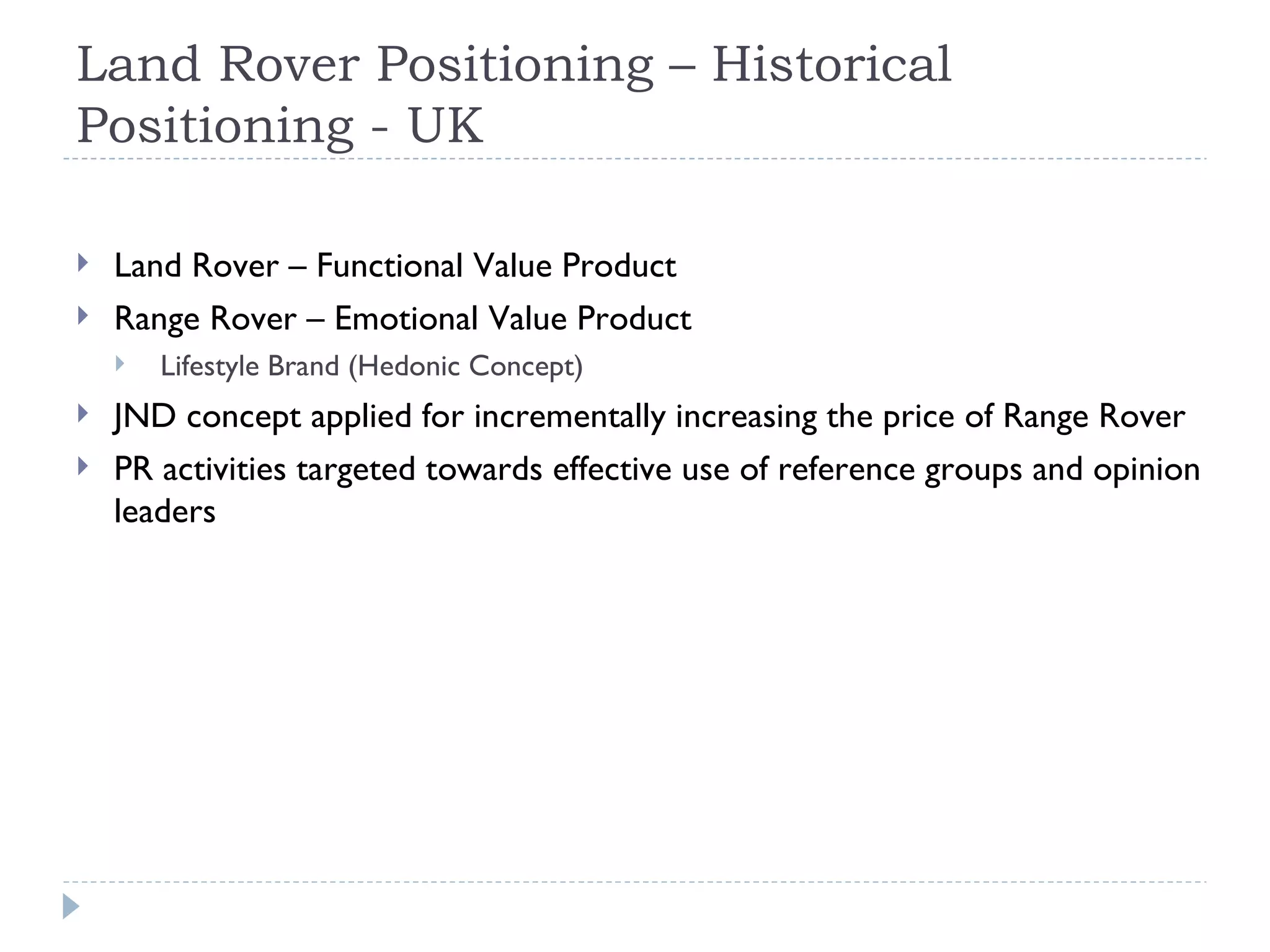 Land Rover Case Study Presentation | PPT