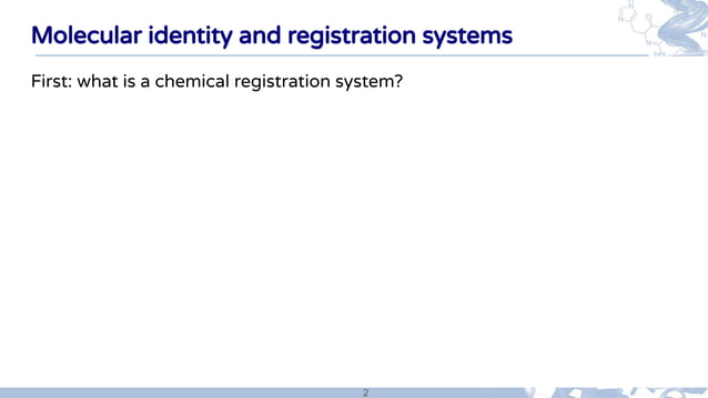 Chemical registration | PDF
