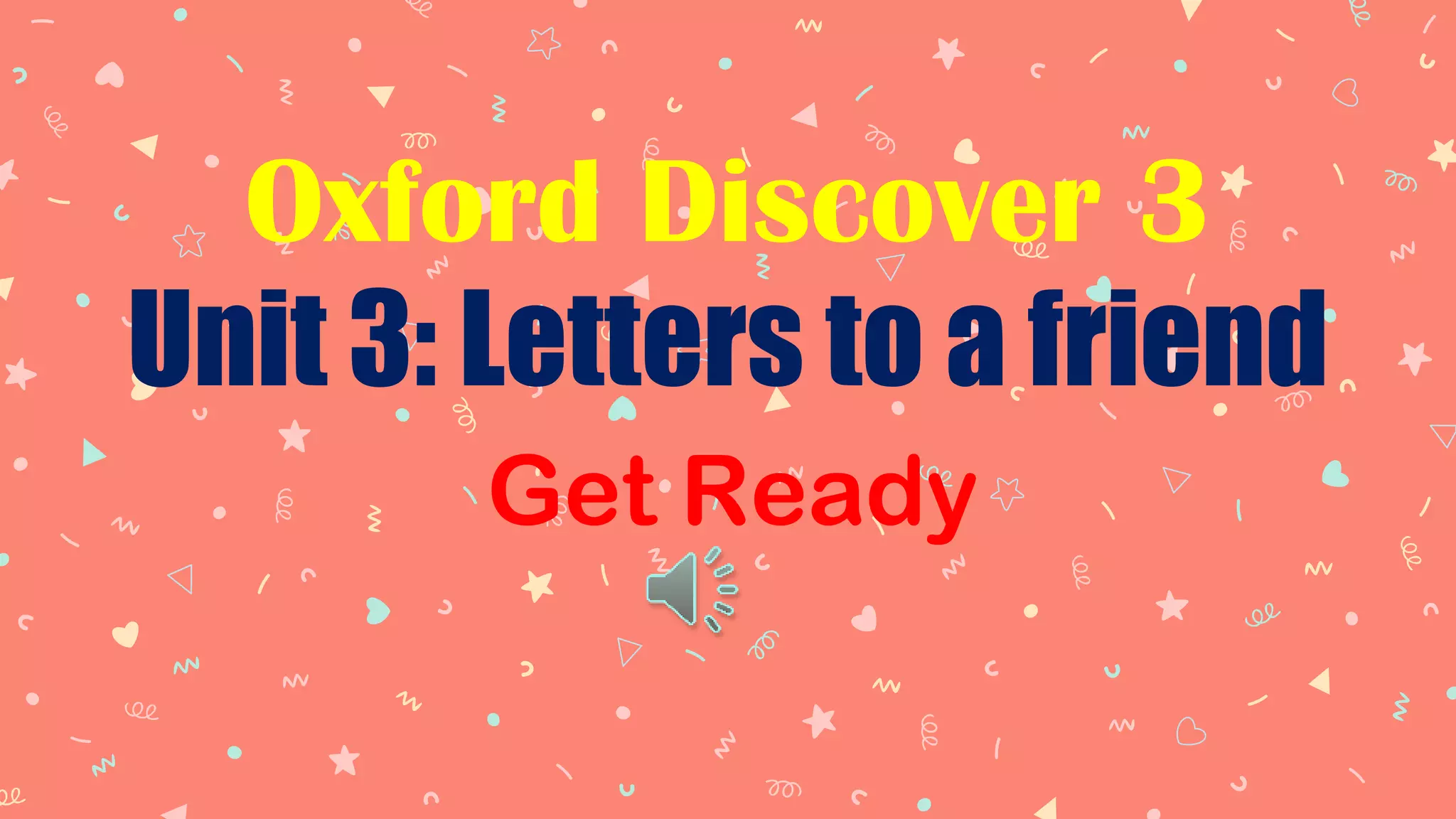 Oxford discover 3-unit 3 | PPTX