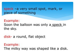 Oxford discover 4- Unit 1 words | PPTX