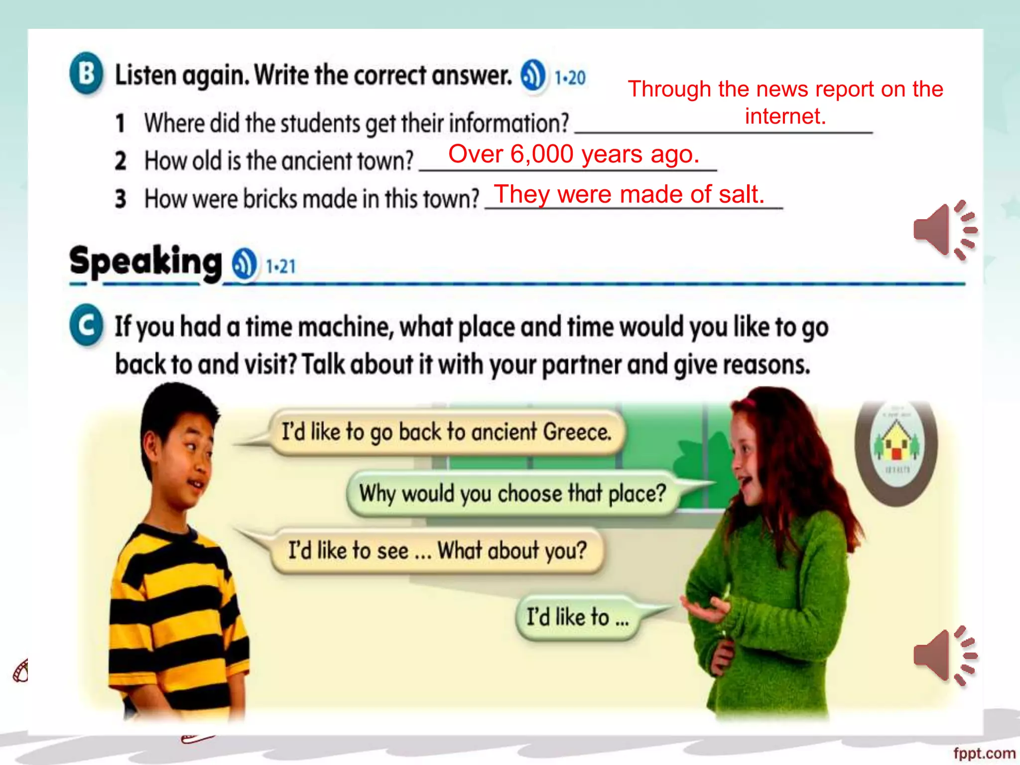 Oxford discover 4-unit 3 | PPT