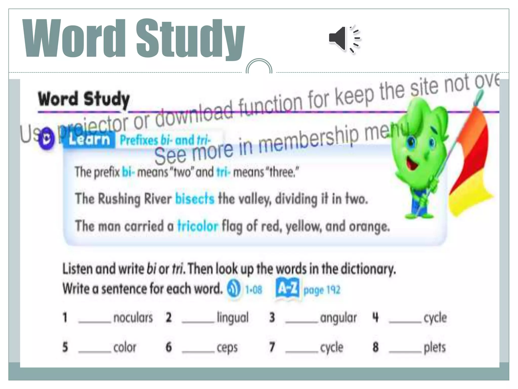 Oxford Discover 6- unit 1 words | PPTX