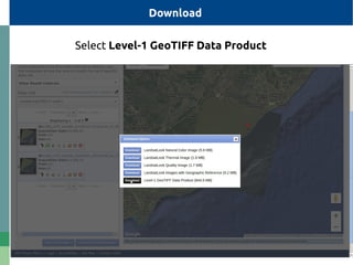 How to download Landsat data from USGS Earth Explorer | PDF