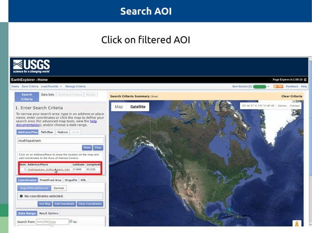 How to download Landsat data from USGS Earth Explorer | PDF
