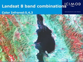 Band Combination of Landsat 8 Earth-observing Satellite Images | PPTX