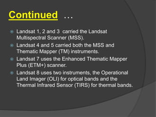 Landsat data and its application in landuse and landcover .(NIT ...