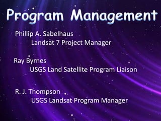 Landsat program | PPT