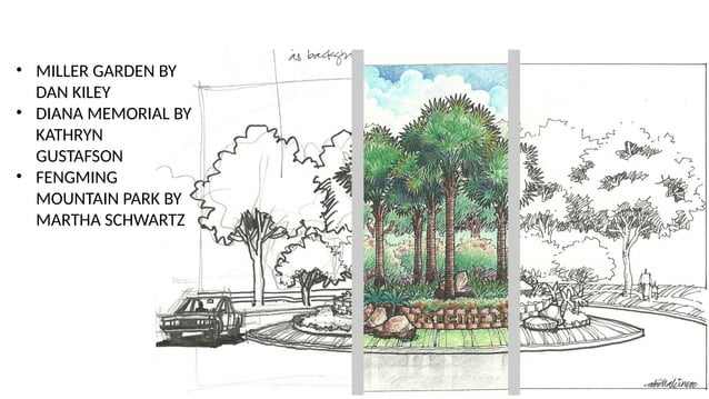 landscape design case study of landscape architecture | PPTX ...