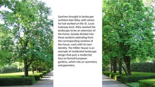 landscape design case study of landscape architecture | PPTX