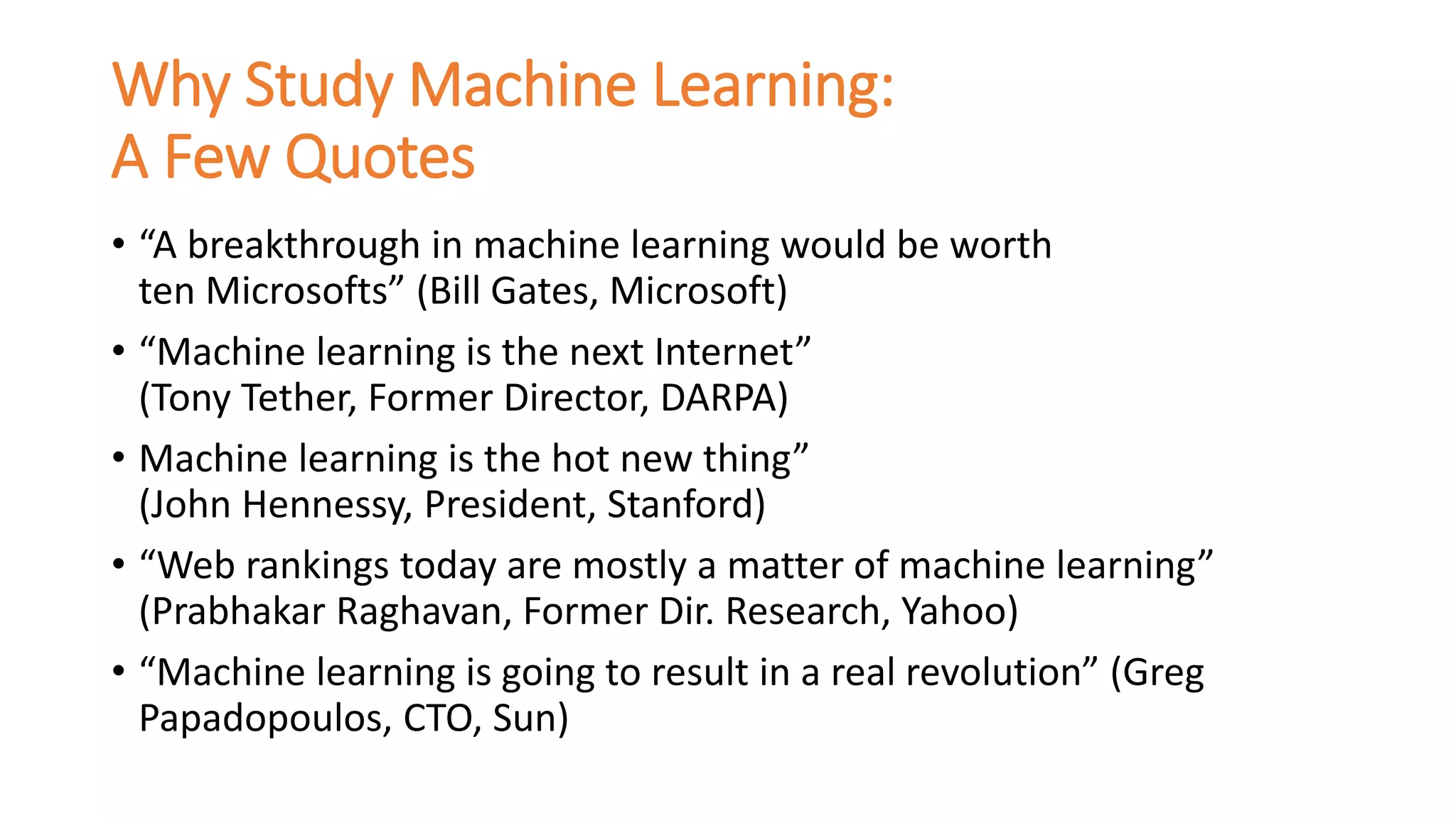 Machine Learning Landscape | PPTX