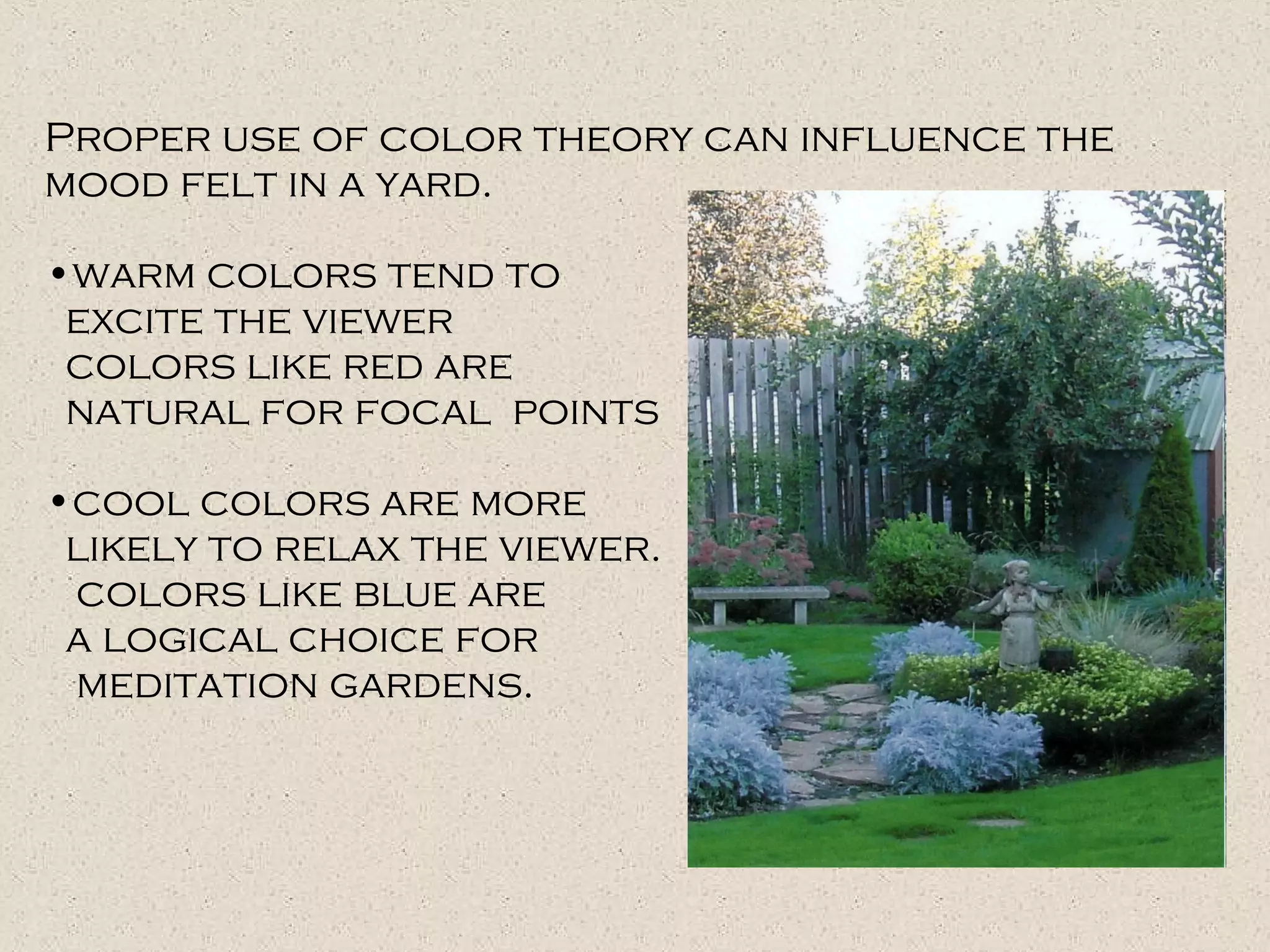 Landscape Design and Principles | PPT