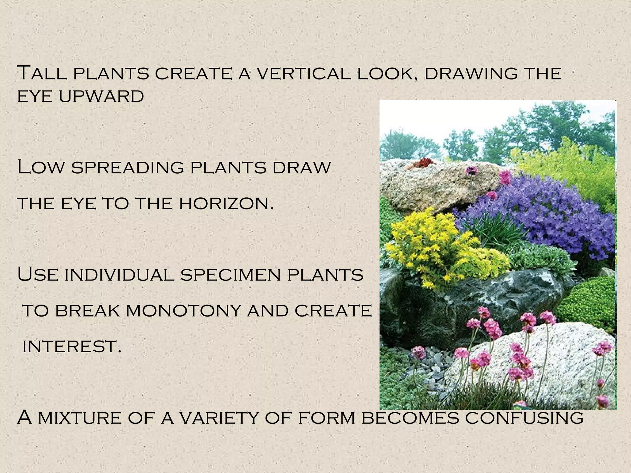 Landscape Design and Principles | PPT