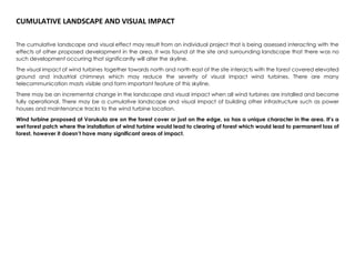 Landscape and visual impact assessment | PDF