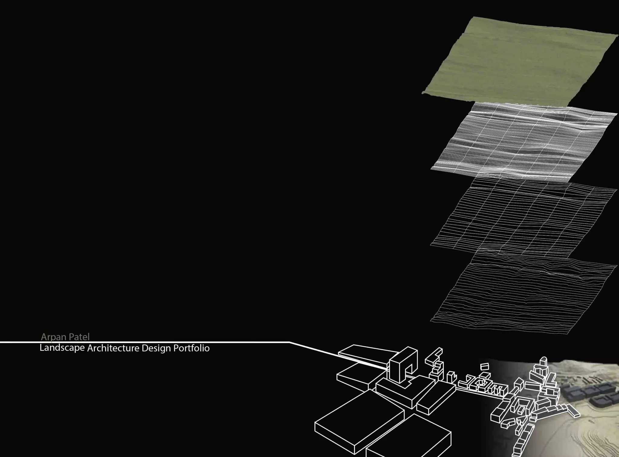 Arpan Patel's Landscape Architectural Design Portfolio & Drafting ...