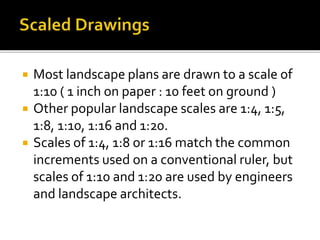 Landscape architecture drawing | PPTX