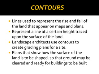 Landscape architecture drawing | PPTX