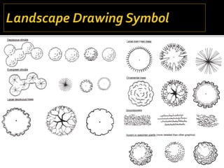 Landscape Design Drawing Symbols