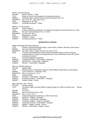 Landscape architecture history sources | PDF