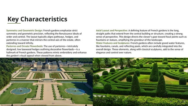 Landscape assignment for historical garden | PPTX