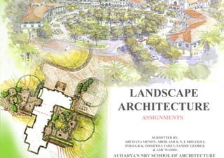 Landscape assignments | PDF