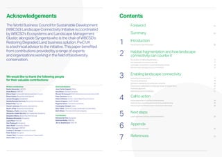 Landscape connectivity - a call to action | PDF