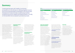 Landscape connectivity - a call to action | PDF