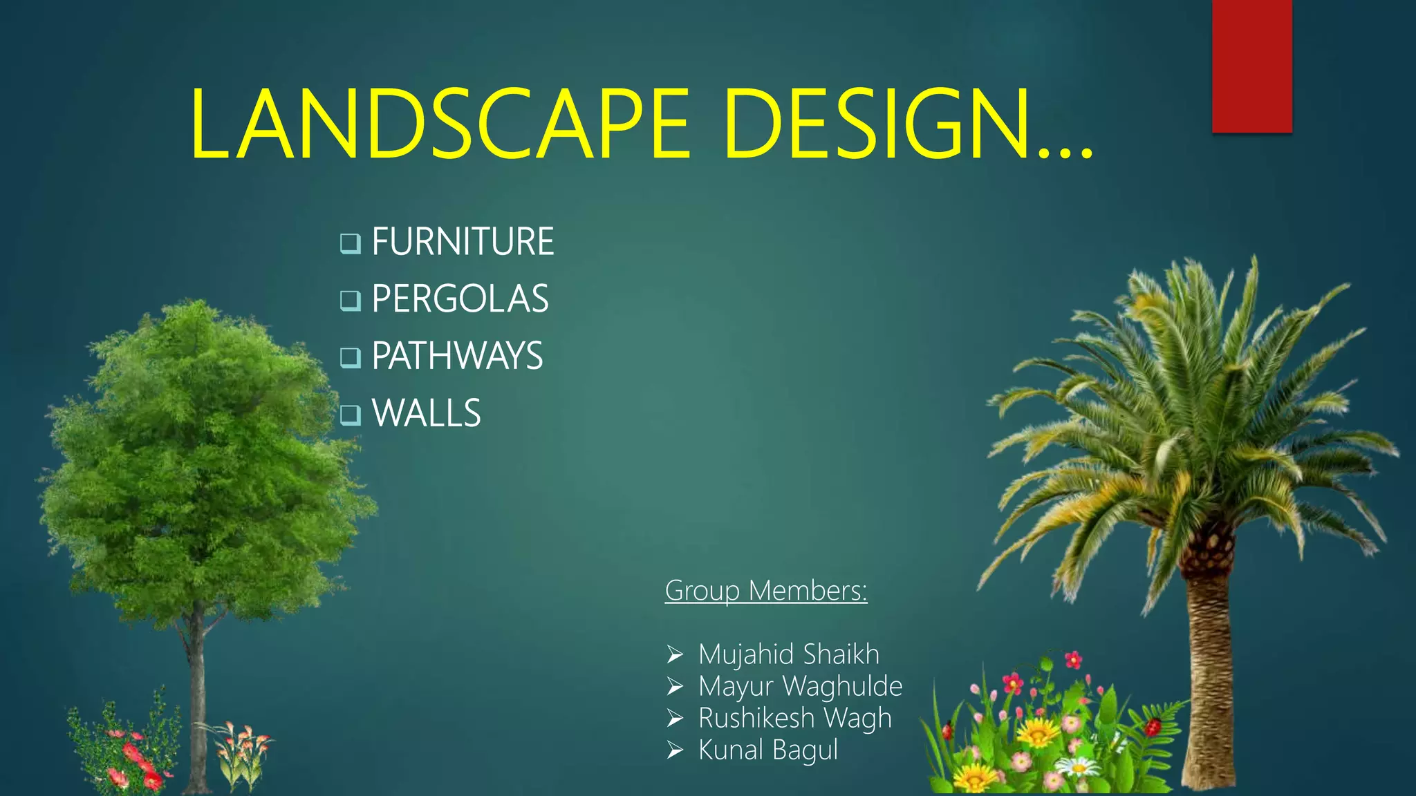 Landscape design | PPT