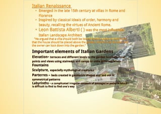 HISTORY AND EVOLUTION OF LANDSCAPE DESIGN | PDF