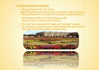 HISTORY AND EVOLUTION OF LANDSCAPE DESIGN | PDF