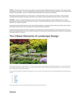 Landscape Design.docx