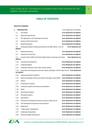 Landscape Design Consultant | PDF