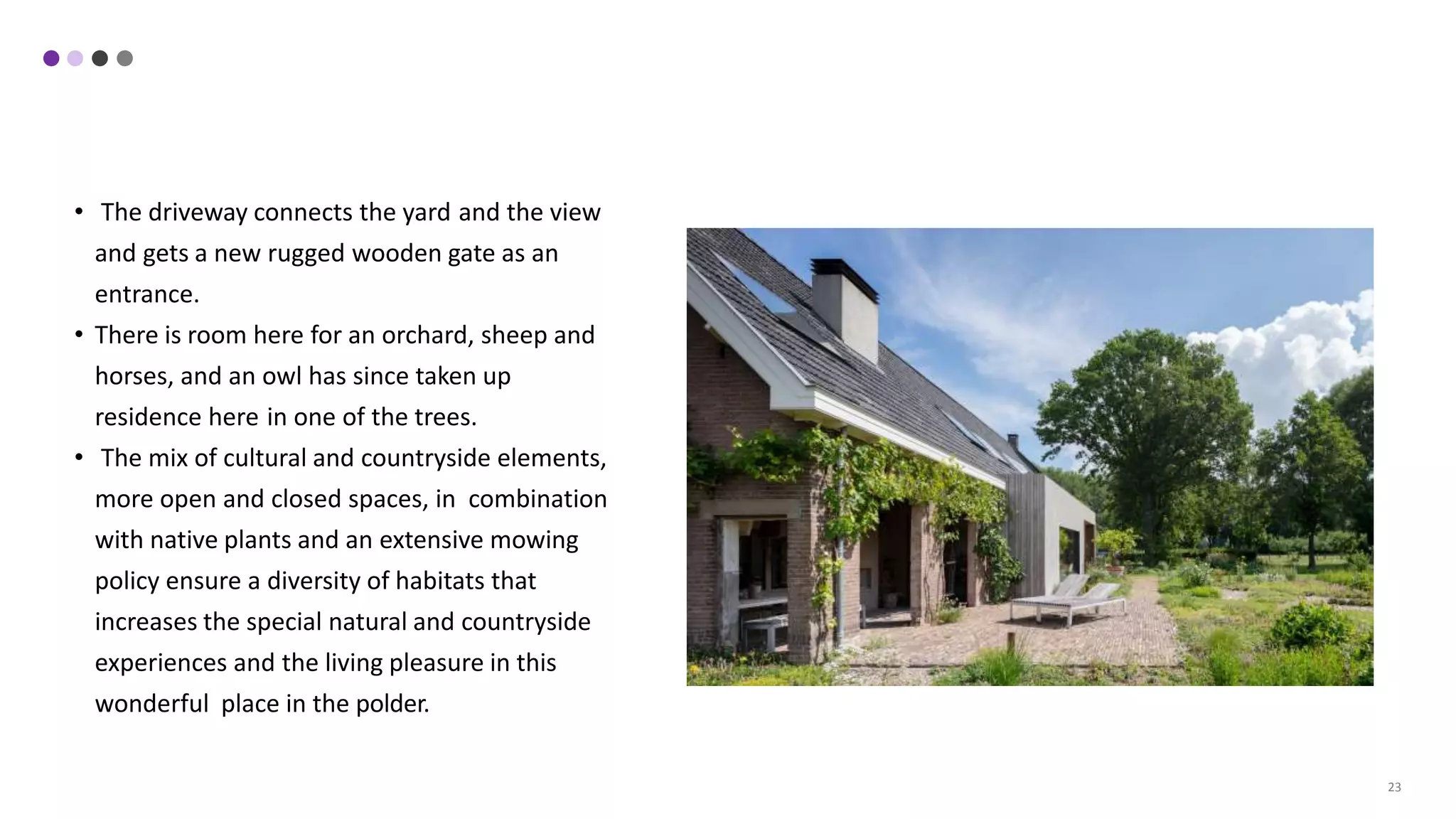 case study on farm house | PPTX