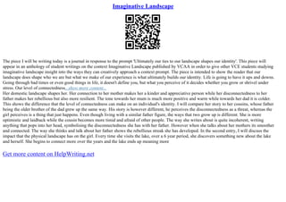 Landscape Essay | PDF