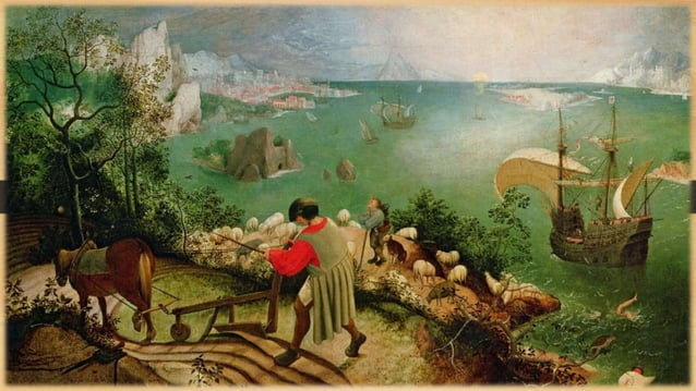 Landscape fall of icarus and doughlas story | PPT