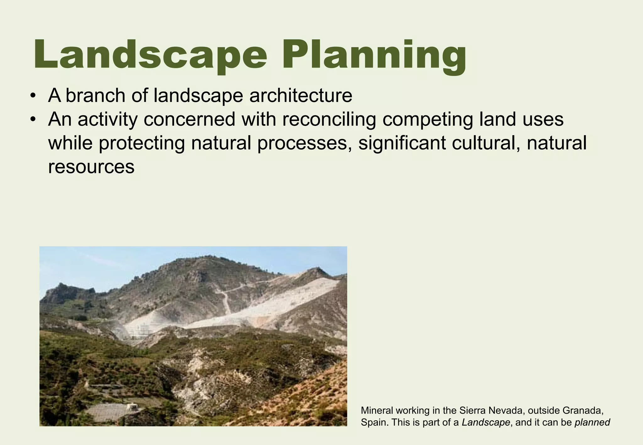 What is landscape? What is landscape architecture? What is landscape ...