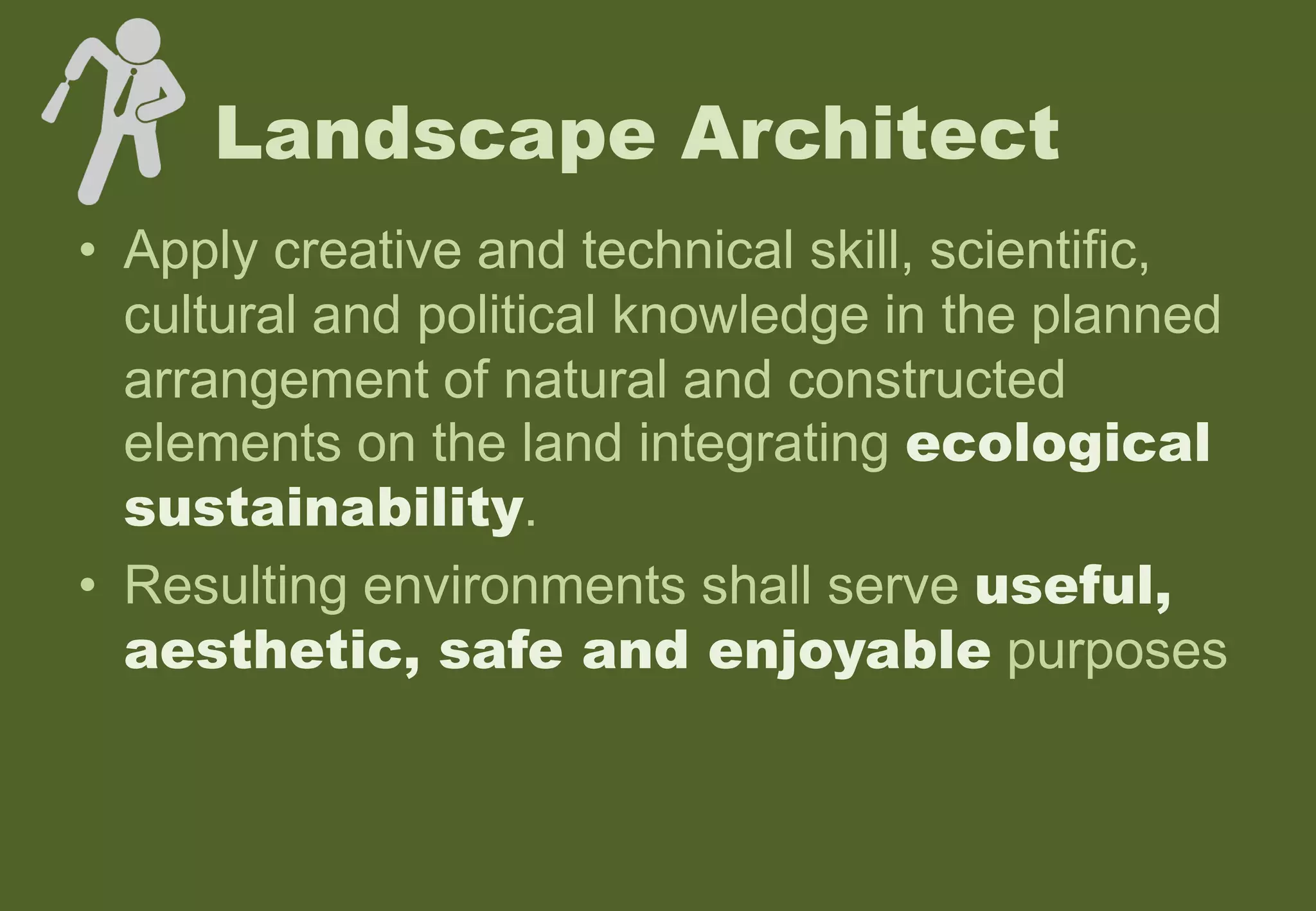 What is landscape? What is landscape architecture? What is landscape ...