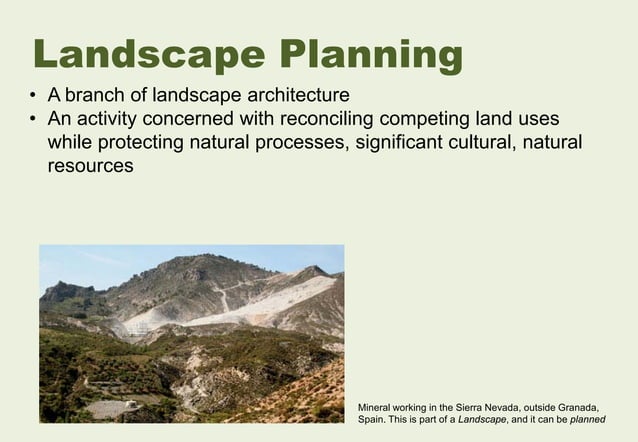What is landscape? What is landscape architecture? What is landscape ...