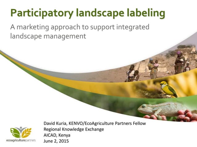 Participatory Landscape Labeling | PPT