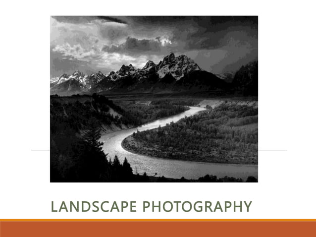LANDSCAPE PHOTOGRAPHY.ppt