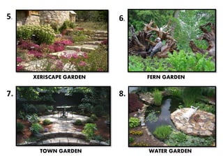 Types of Landscape Gardens | PPTX