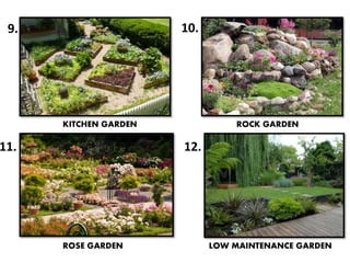 Types of Landscape Gardens | PPTX