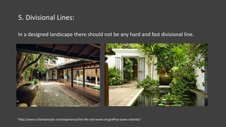 Landscape design principles | PPTX