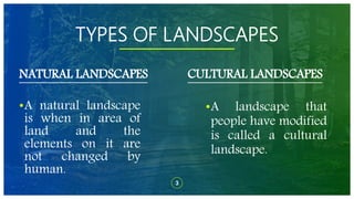 Environmental Sciences-Landscapes | PPT