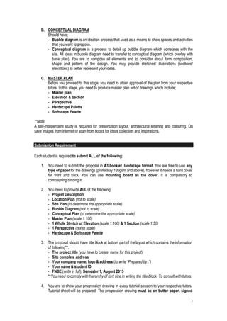 Landscape project proposal | PDF