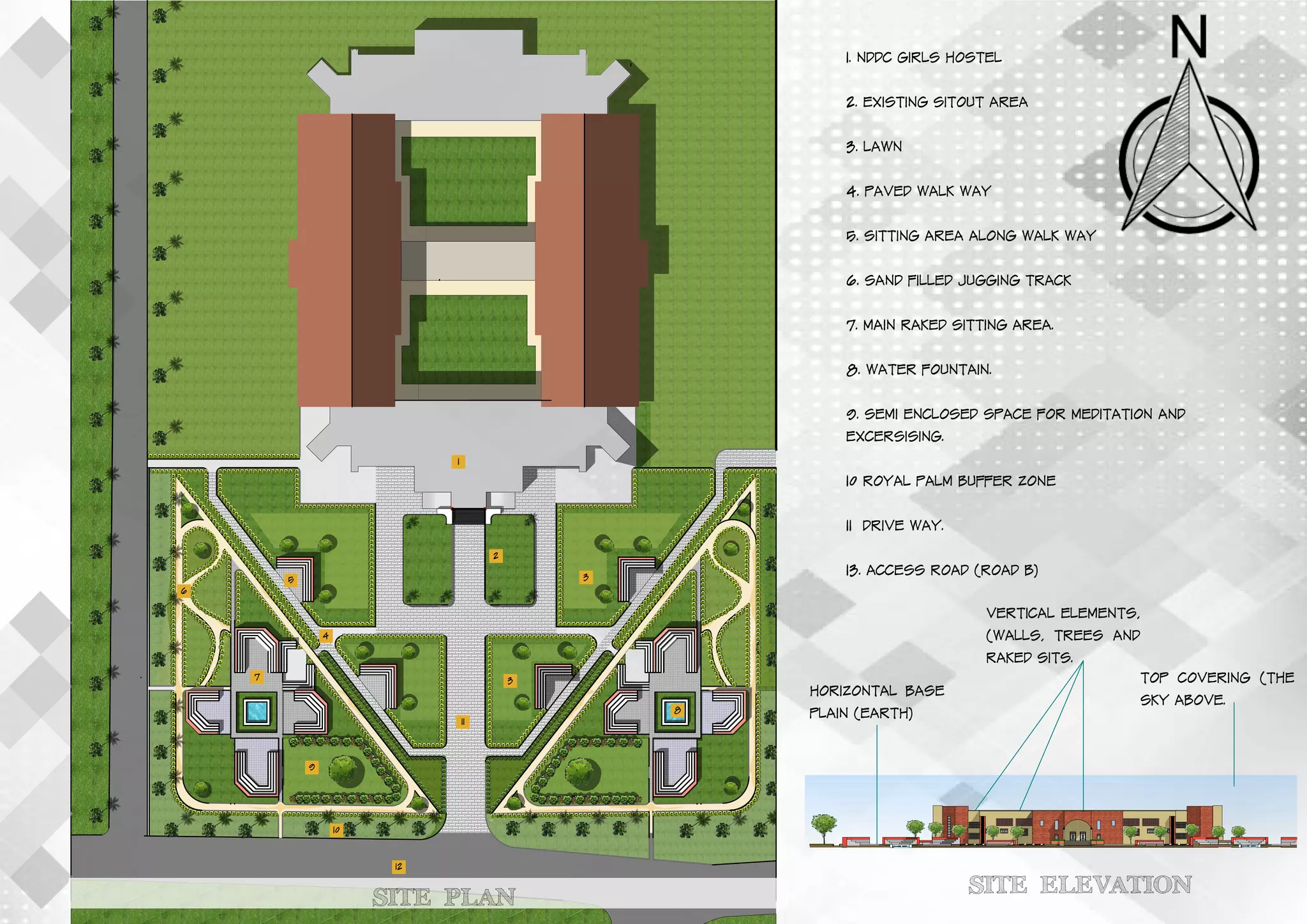 LAND SCAPE DESIGN PROJECT FOR NDDC HOSTEL RSU | PDF