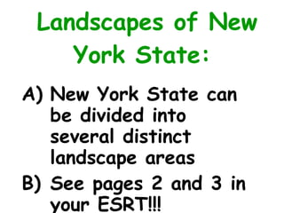 Landscape Regions | PPT